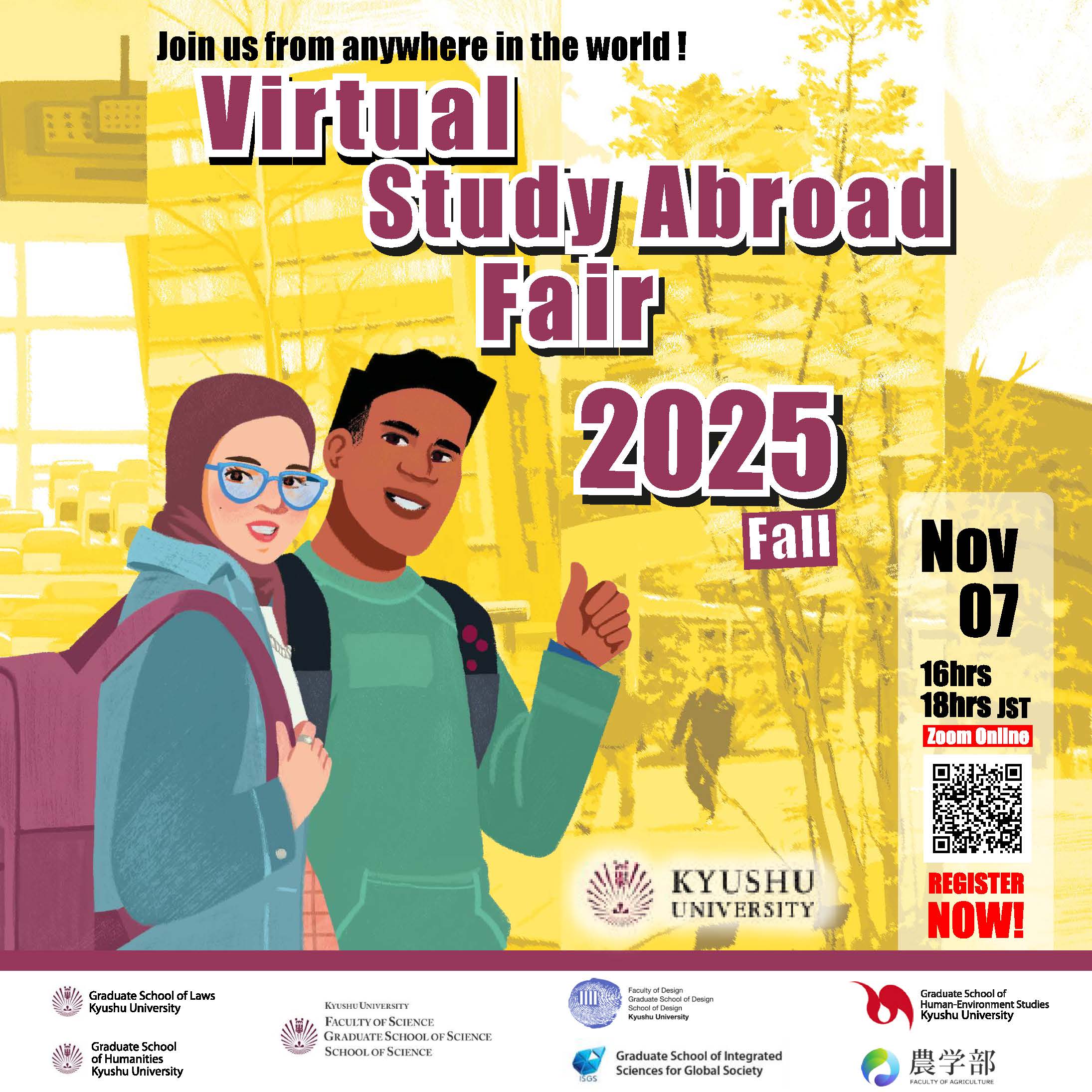 [Nov 7] Virtual Study Abroad Fair 2025 Fall– Registration Now Open ...